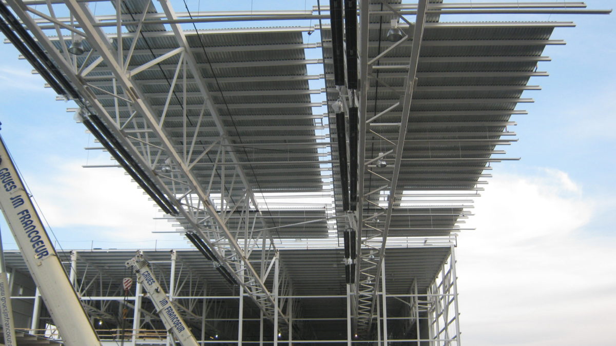 Design and construction for aircraft hangar – LAINCO