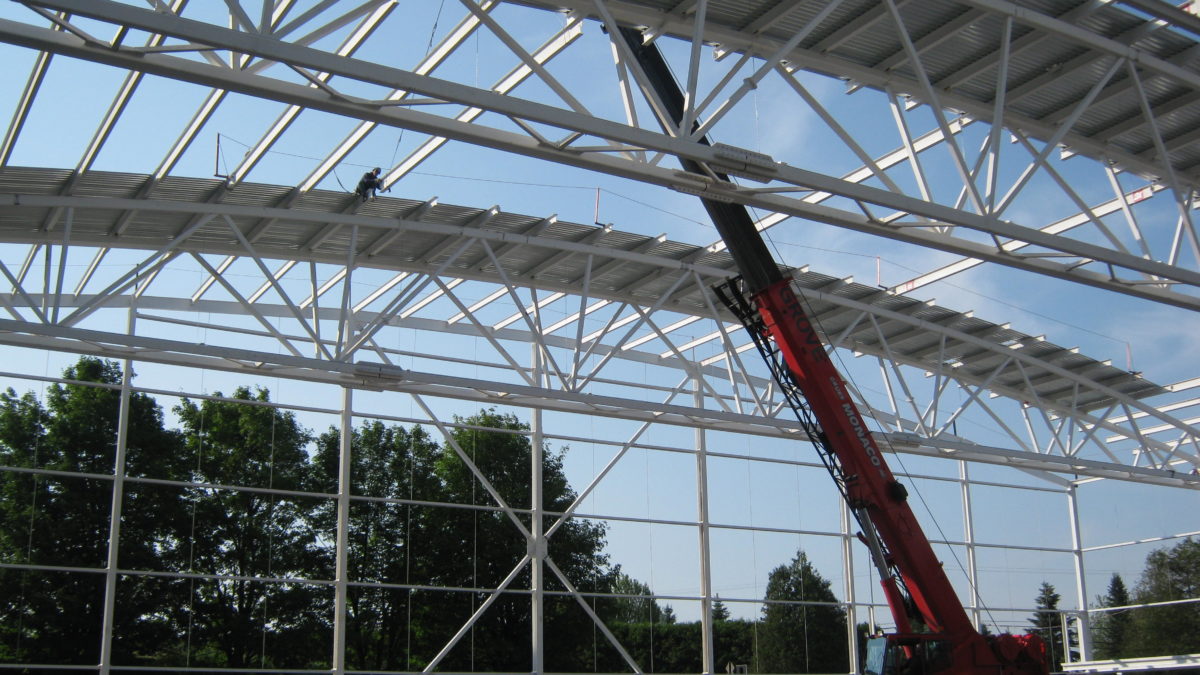 COMPLEXE SPORTIF ARTOPEX » Lainco | Spécialistes des charpentes d'acier ...