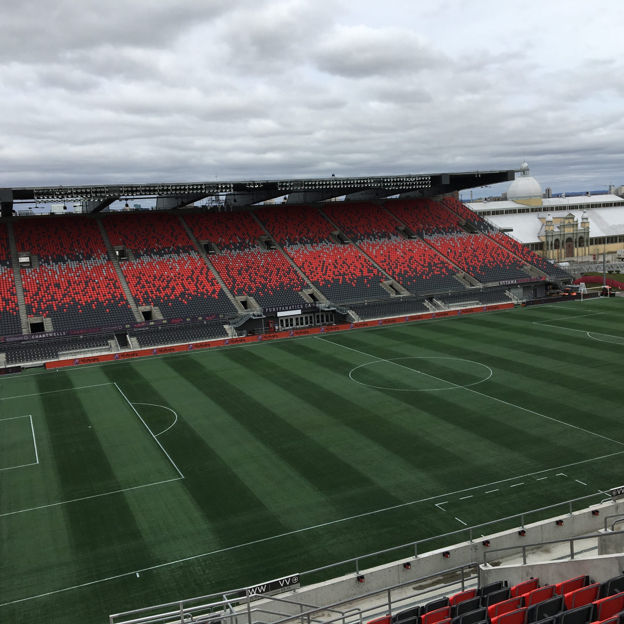 Plan and quote for the Lansdowne Stadium – Lainco