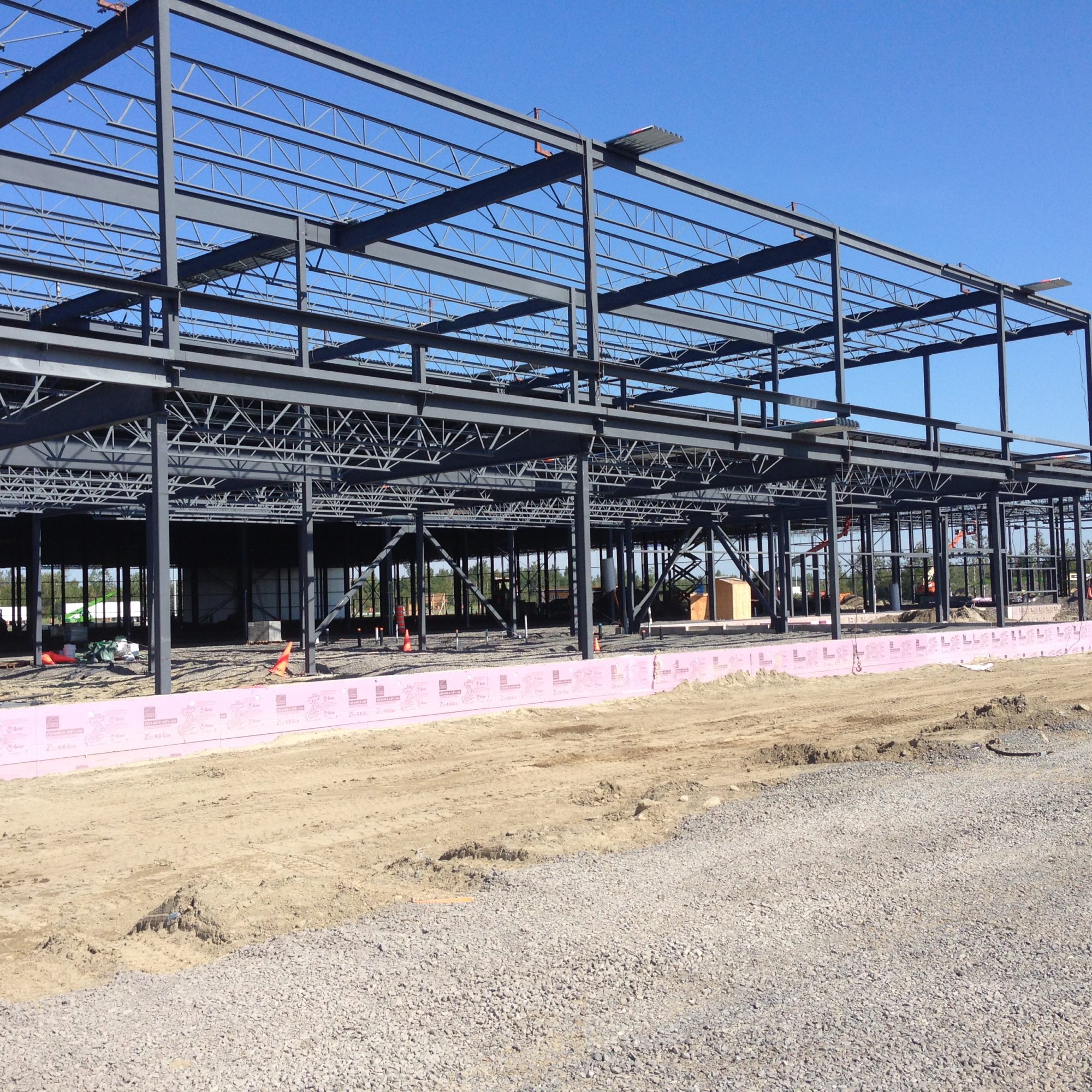 SOPREMA DRUMMONDVILLE PLANT - Lainco | Structural steel experts on the ...