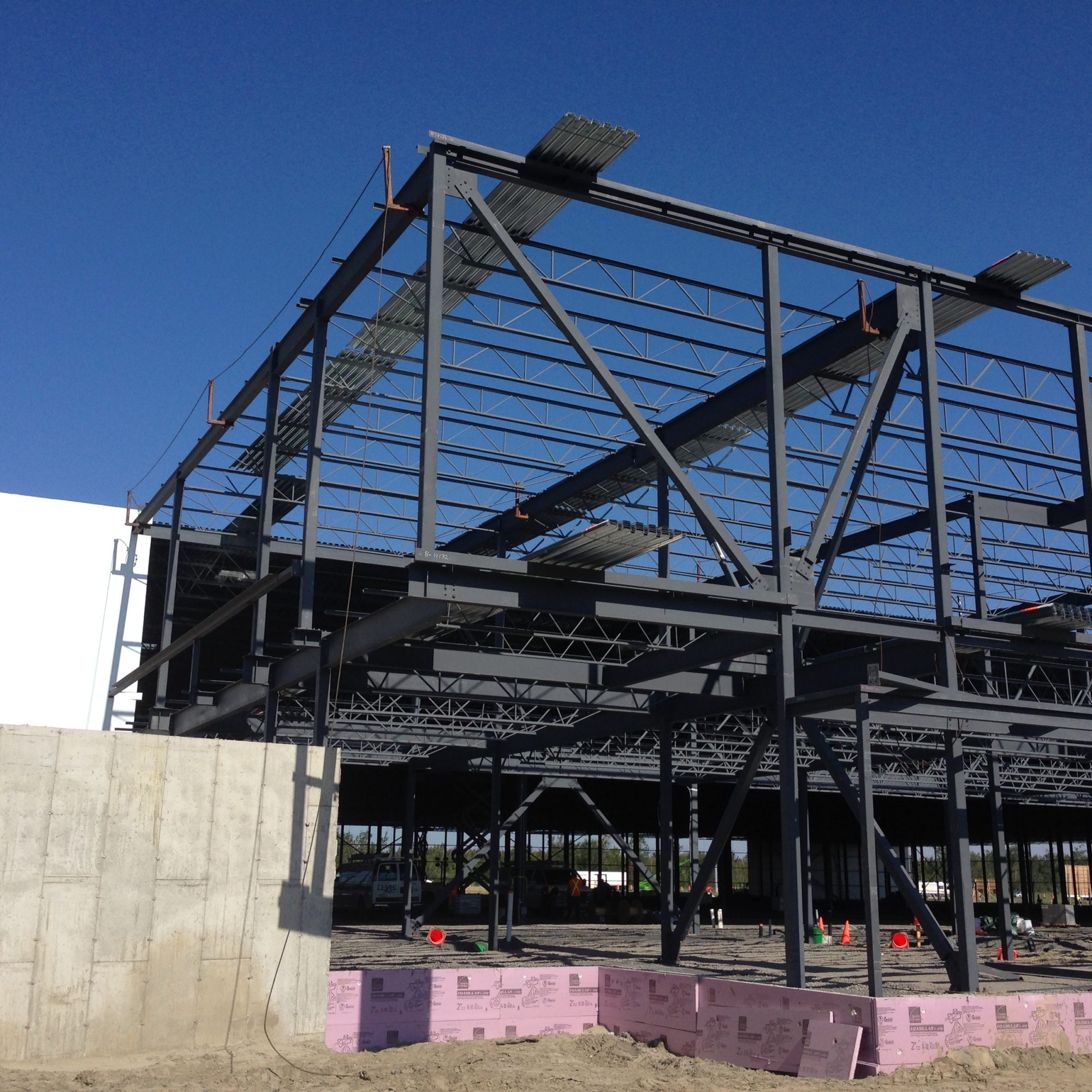 SOPREMA DRUMMONDVILLE PLANT » Lainco | Structural steel experts on the North shore!