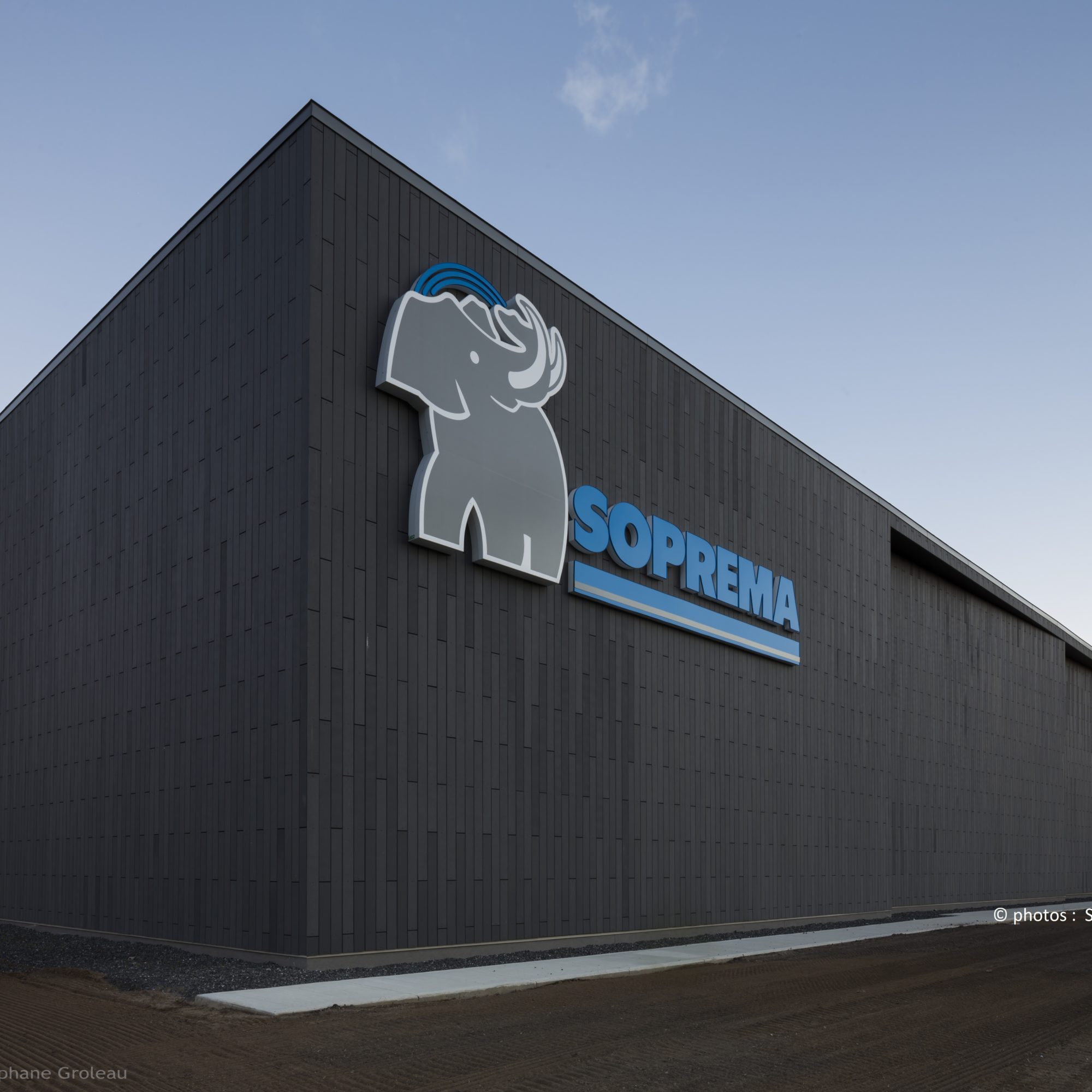 SOPREMA DRUMMONDVILLE PLANT - Lainco | Structural steel experts on the North shore!